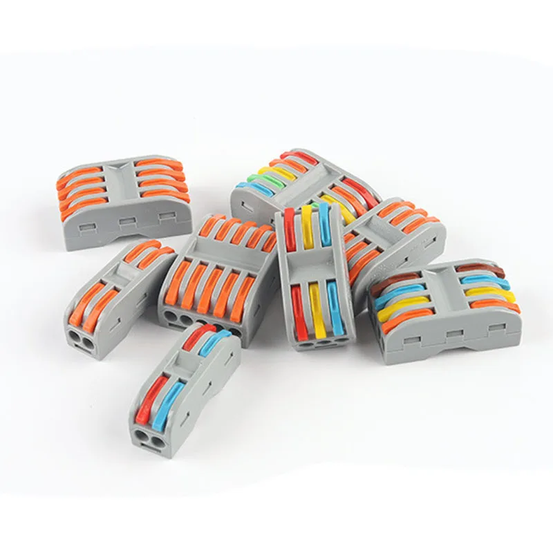 Compact Quick Splice Spring Cable Lever 32A/450V Electrical Terminal ...