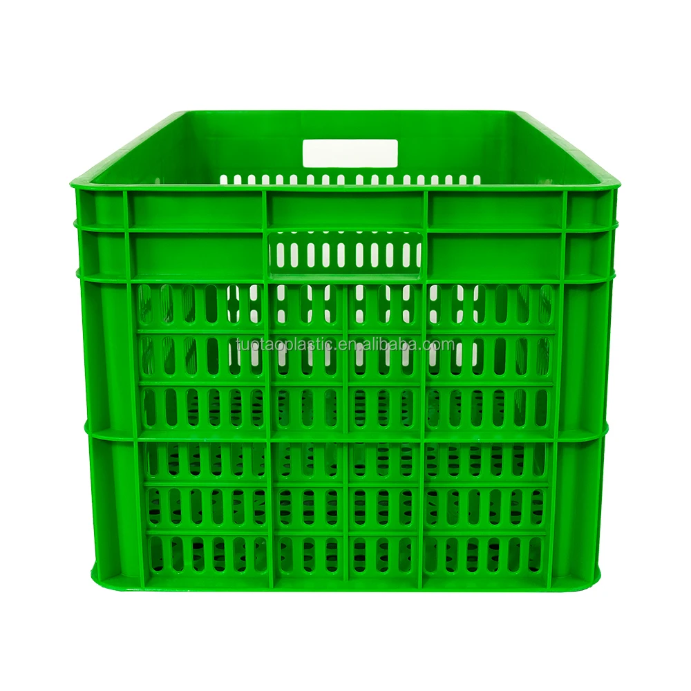 Supermarket Stack Basket Storage Mesh Plastic Basket Moving Turnover ...