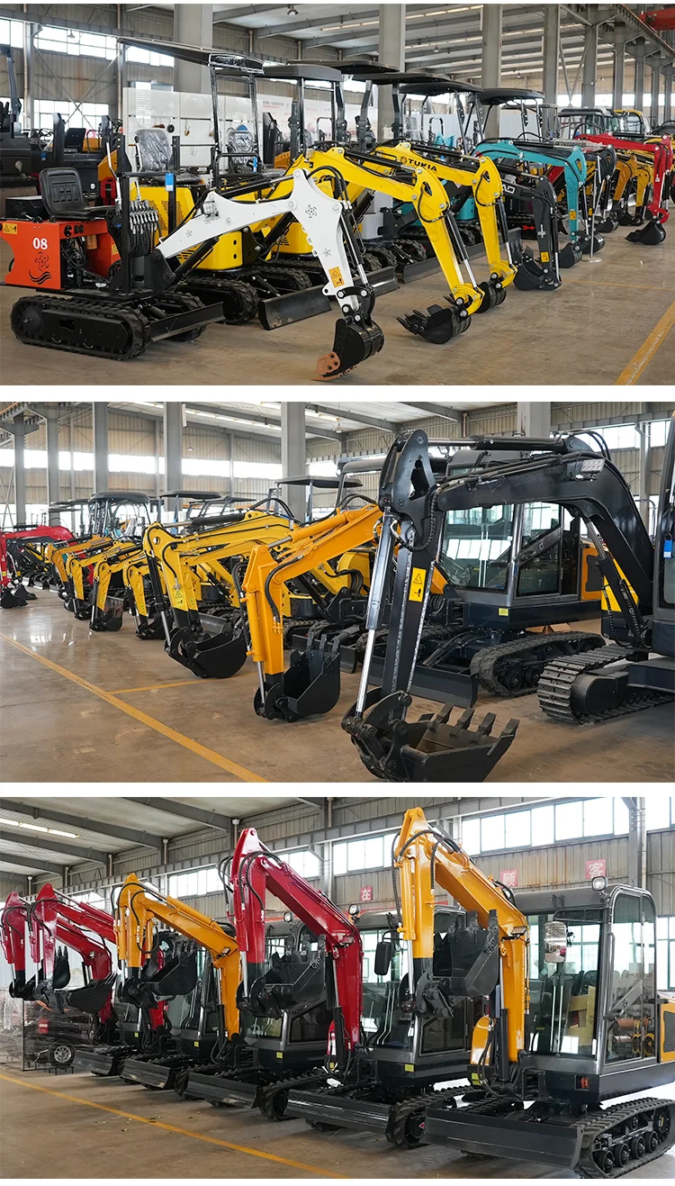 Earth-moving Machine Mini Digger 1ton Kubota Free Shipping Hydraulic ...