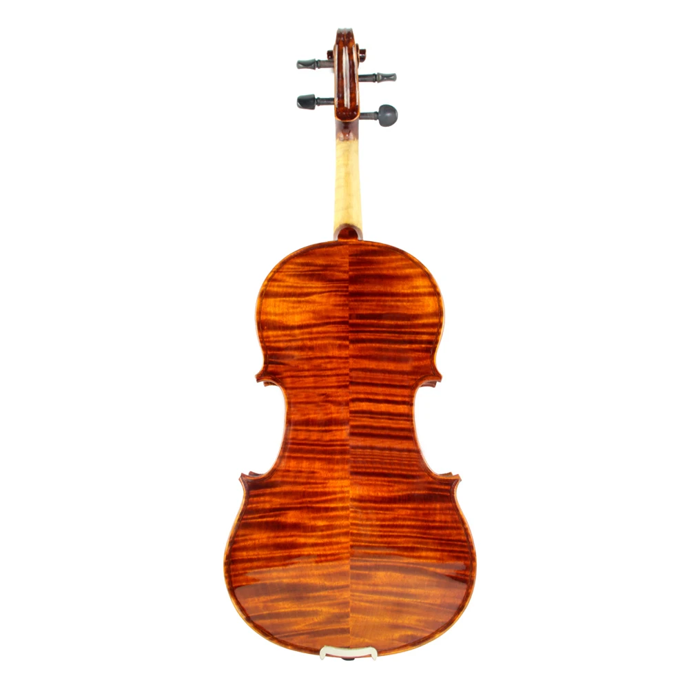 Handmade Flame Strings Musical Instruments Student Solid Violin Vl-006a ...