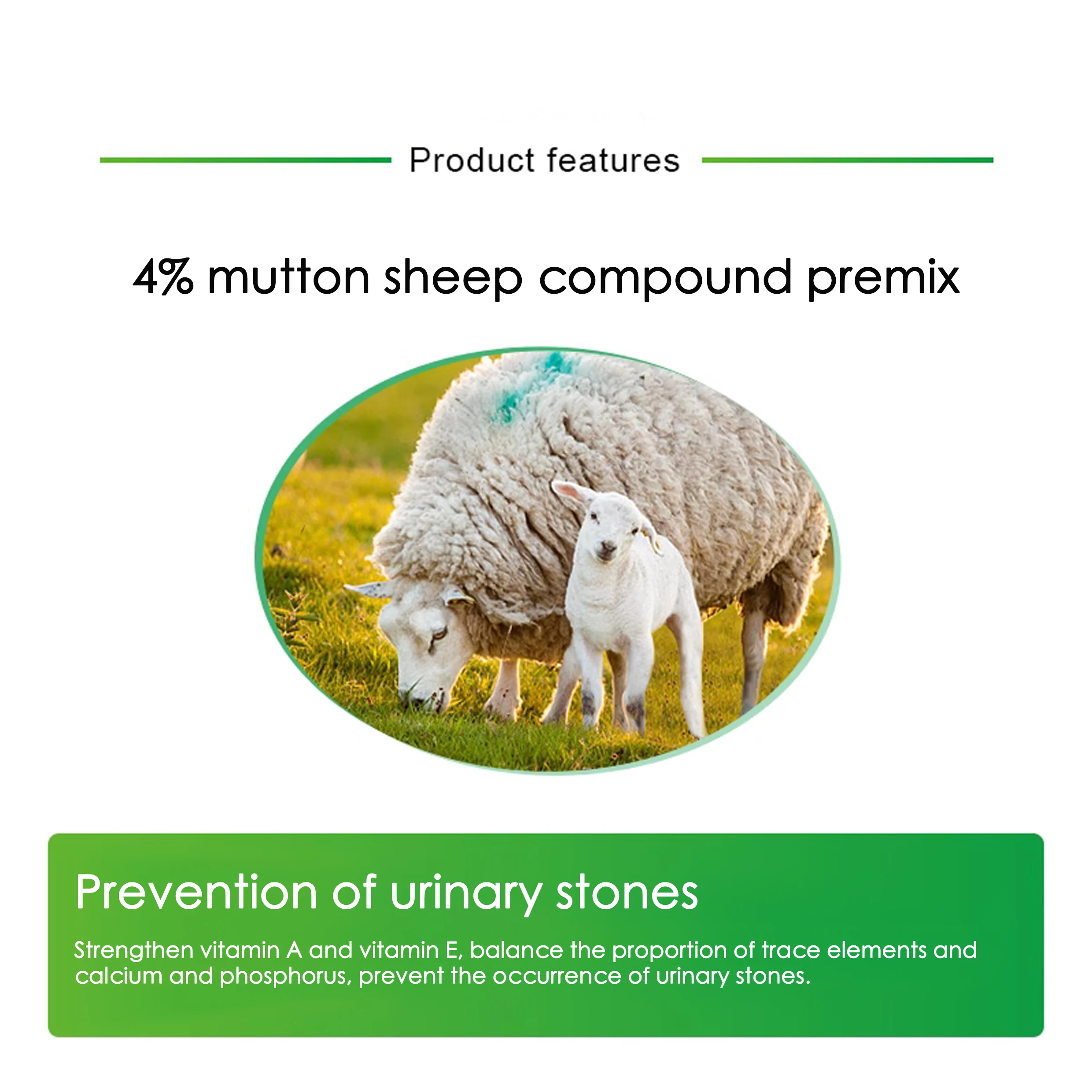 4% Sheep and Goat Premix Growth Promotion Supplement Additive| Alibaba.com