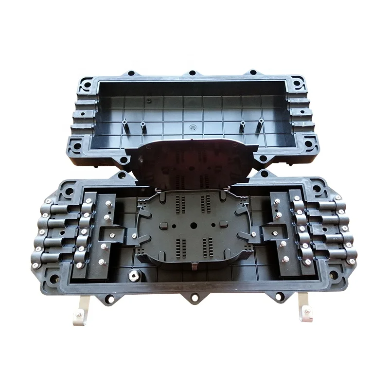 Horizontal Outdoor Fiber Optic Joint Enclosure Aerial Hanged 144 Cores ...