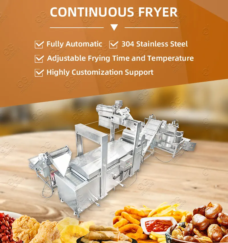 Industrial French Fries Fryer - High Efficiency & Quality