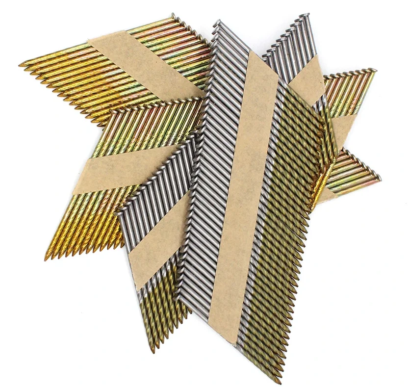 3.1*90mm Paper Strip Nail D Head Framing - Industrial Quality