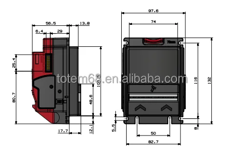 Banknote Validator ITL BV30 Note Reader Bill Dispenser Bill Acceptor ...