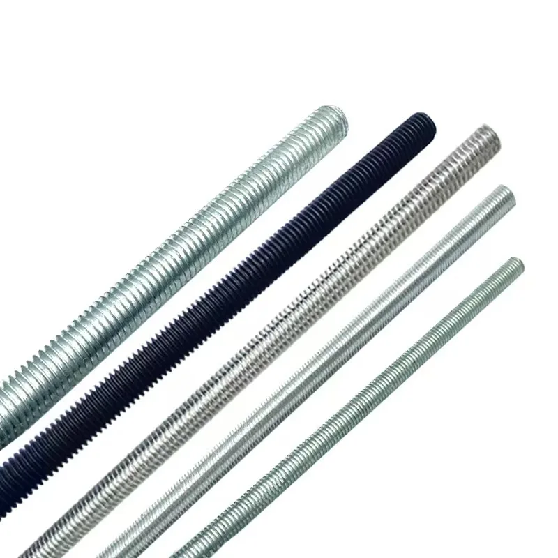 Chinese Fasteners Threaded Rod Galvanized Carbon Steel Studs Threaded ...