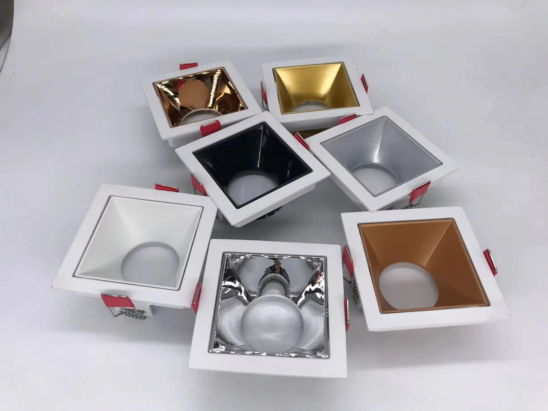 Spotlight Square Replaceable Frame Spotlight Accessories For Gu10 Mr16 ...