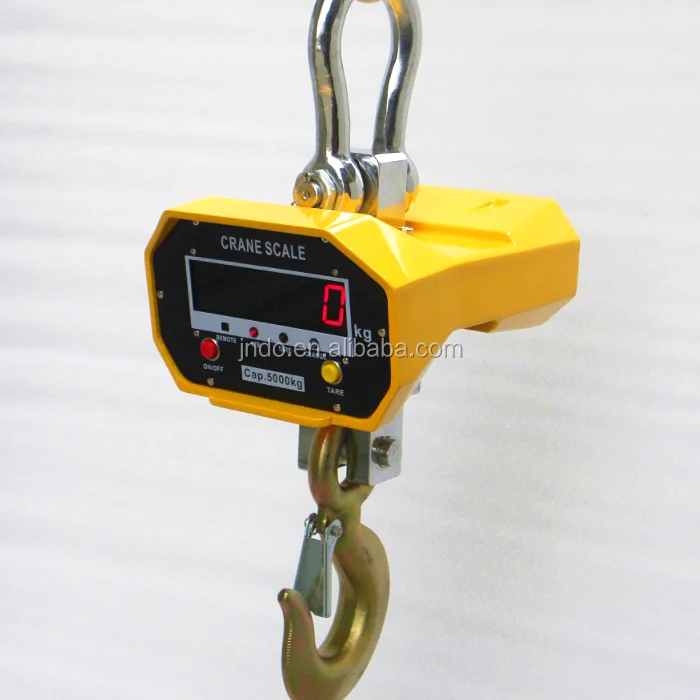 Ocs Digital Electronic Crane Scale 5000kg With Wireless Remote Control ...