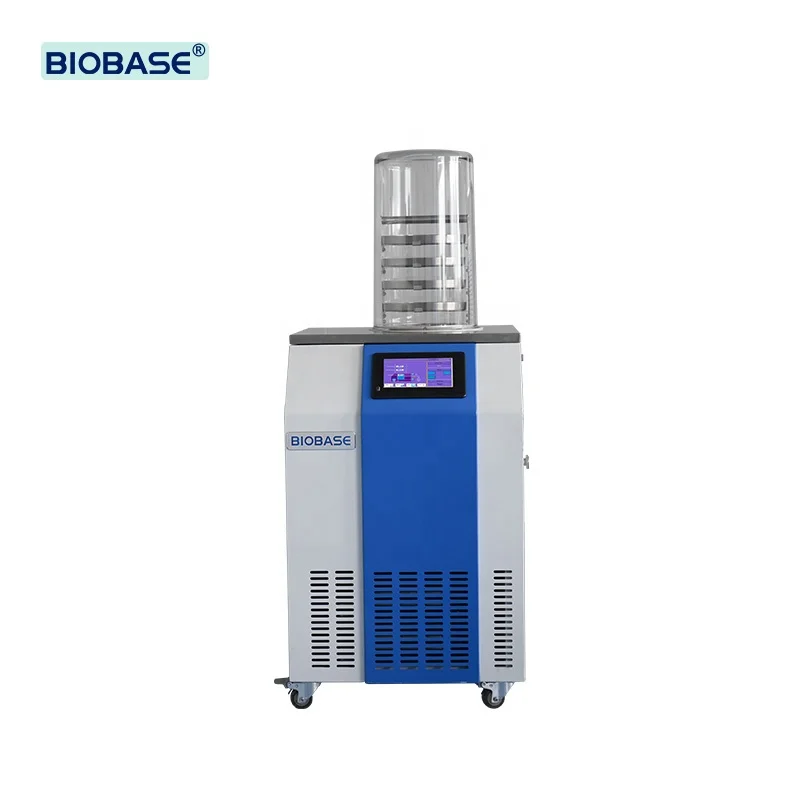Biobase Tabletop Freeze Dryer Vacuum Lyophilizer Freeze Dryer Wide ...