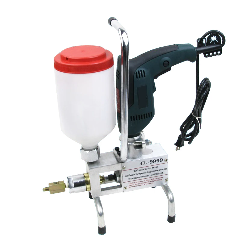 Custom Logo High Pressure Injection Pump Pu Acrylate Grouting Machine ...