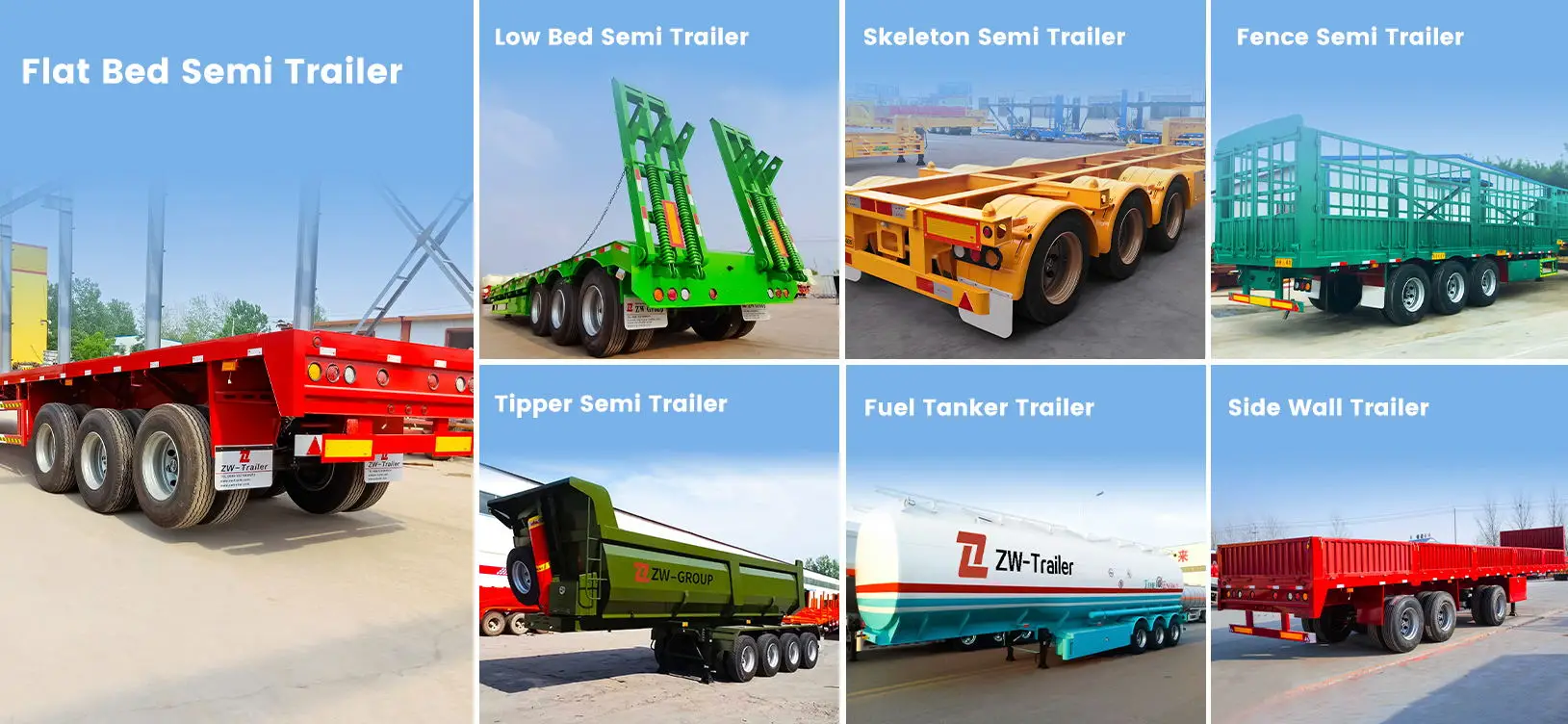 Heavy Duty Lowboy Trailer Lowbed Semi Trailer With Mechanical Ladder ...