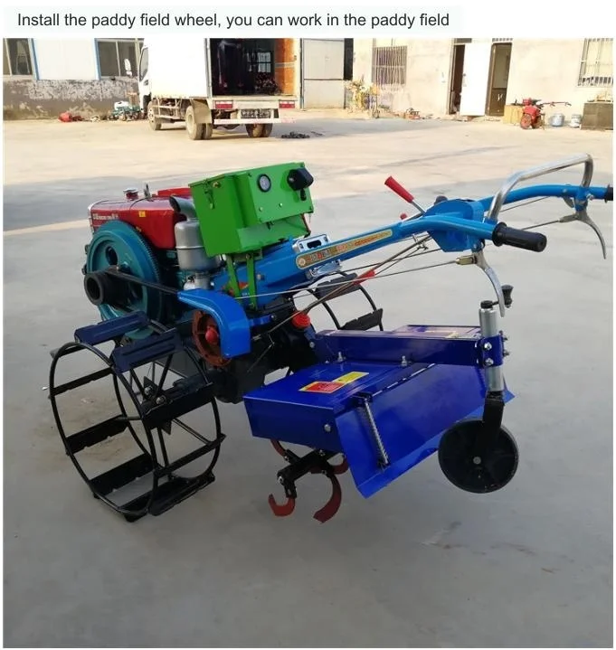 8hp 10hp 12hp Two Wheel Walking Tractor Rotary Hoe Walking Tractor ...