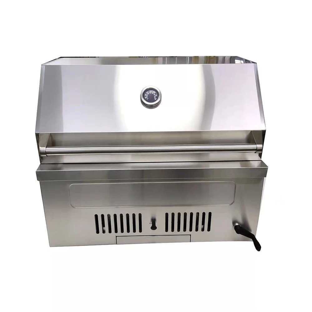 Premium Stainless Steel Outdoor BBQ - Expensive Charcoal