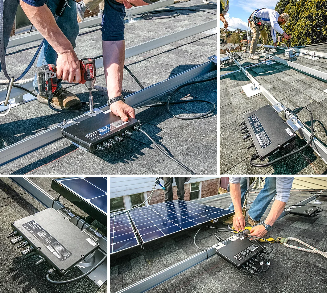 Apsystems Grid Tie 3 Phase Sola Micro Inverter 3200w Aps Ap System ...