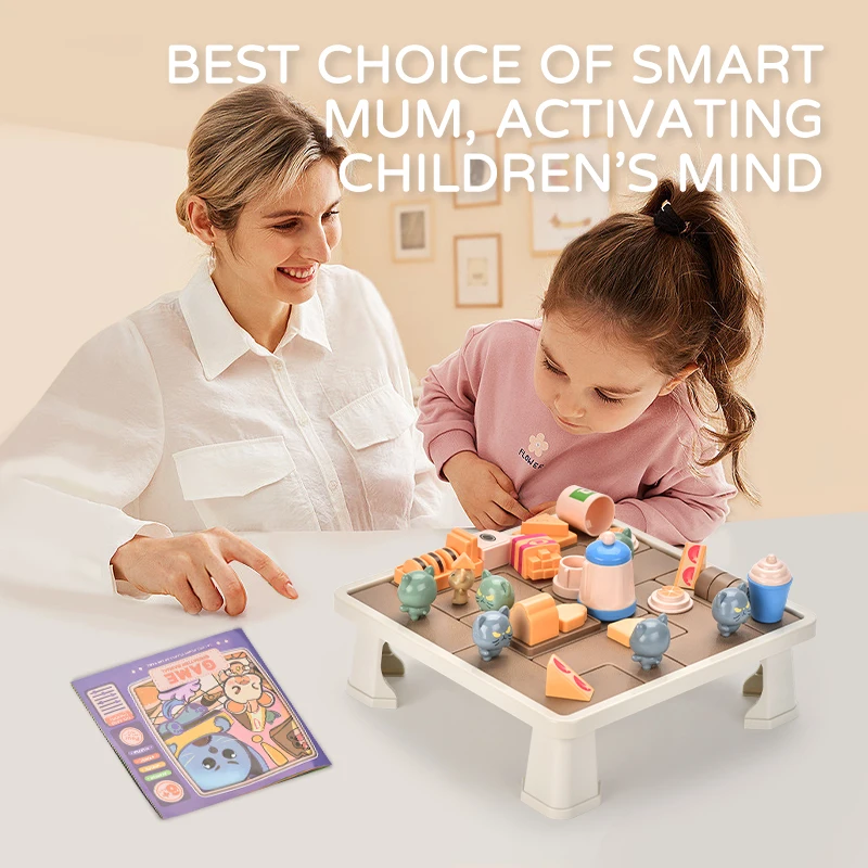 Fun Board Games Toys Cat And Mouse Game Toys Set Puzzle Game For Kids ...