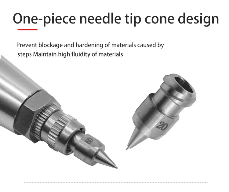 High Precision Stainless Steel Threaded Dispensing Needles