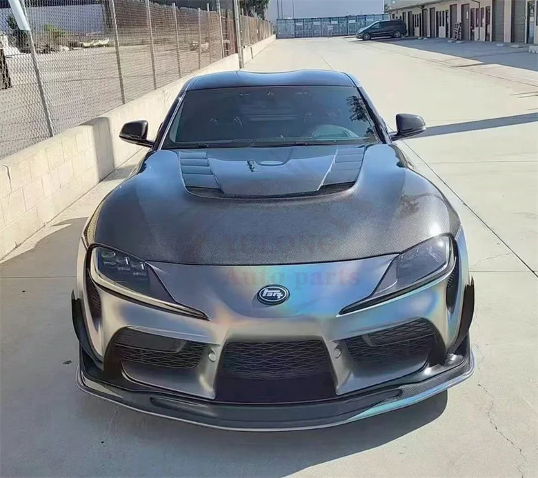 Hood Designed For Toyota Supra A90 The Carbon Fiber Vrs Style Car ...