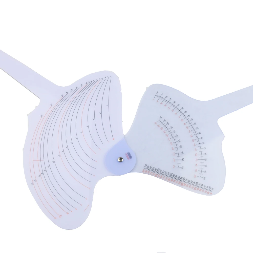 Military Clamp Ruler Military Scale Measuring Ruler Clamp Measuring ...