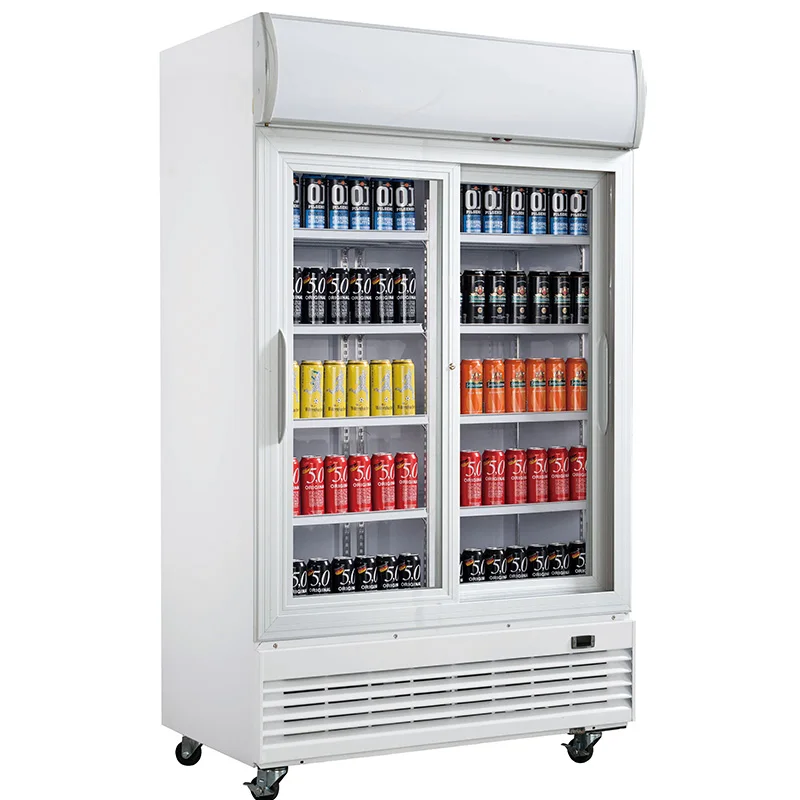 Wholesales Commercial Beverage Showcase Refrigerators Upright Display ...