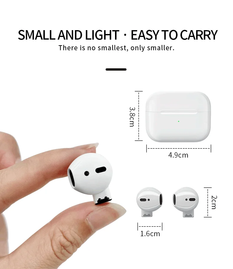 Pro 5 In Ear Earbuds Waterproof Wireless Headphone Mini Air Pro5 Pro5s ...