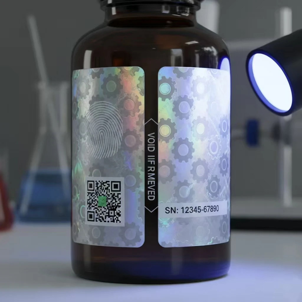 Custom Printed Private Logo Packaging Sticker for Cosmetic Tequila ...