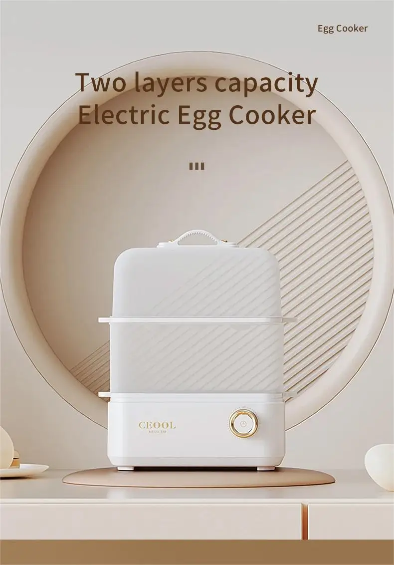 Factory Directly Smart Egg Boiler Multi-functional Home Use Egg Cooker ...