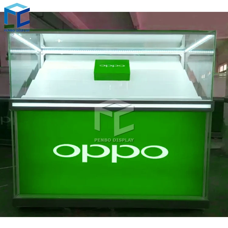 Modern Glass Display Showcase Mobile Phone Display Cabinet For Sale ...