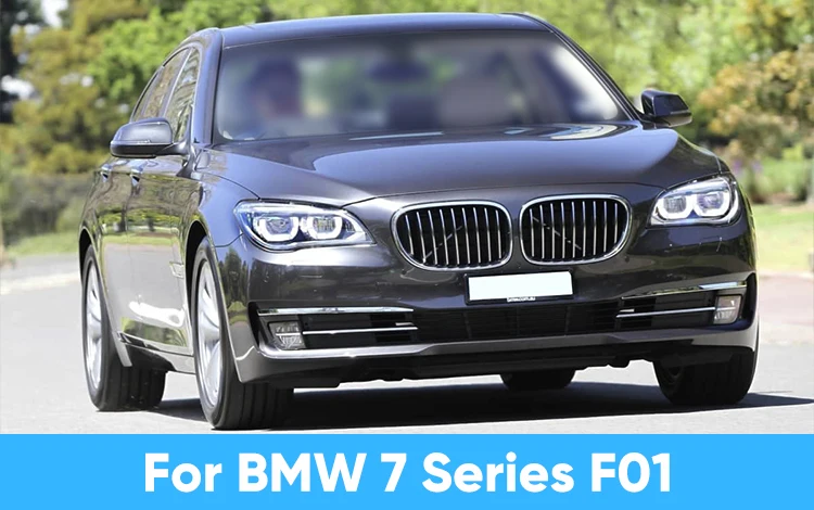 BMW 7 시리즈 F01 51117295297 를 위한 은 크롬 정면 석쇠 2013 2014 2015 자동 본체 부품 앞범퍼 ...