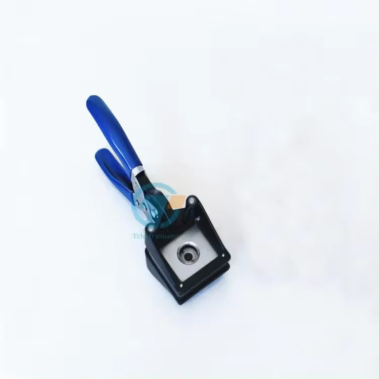 Manual Hand-held Punch Disc Cutter / Round Battery Electrode Disc ...