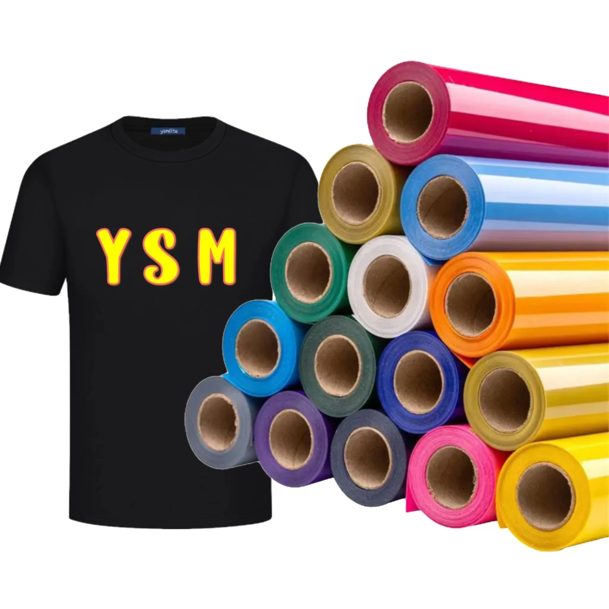 Cuttable Pu Easyweed Vinyl Rolls T Shirt Vinyl Heat Press Printing ...