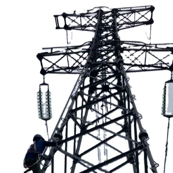 10kv To 500kv Power Steel Pipe Electric Towers Transmission Line Self ...