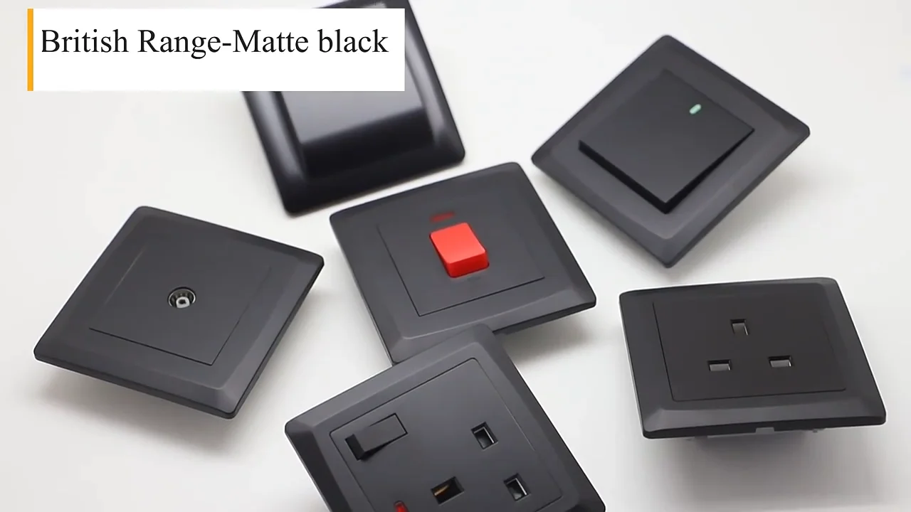 Light Switches Pc Plate Electrical Uk Standard British Type Electric ...