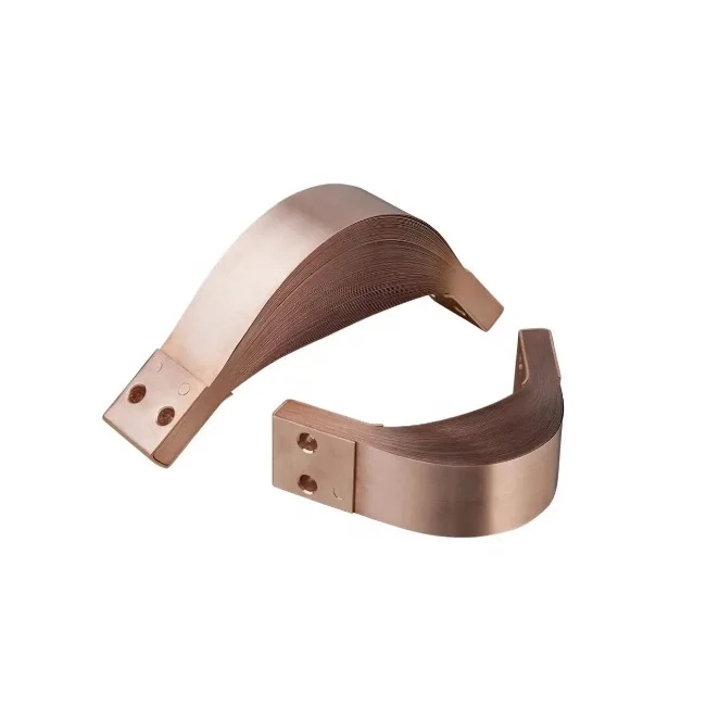 Custom Laminated Copper Foil Flexible Busbar - Durable Electric Connector
