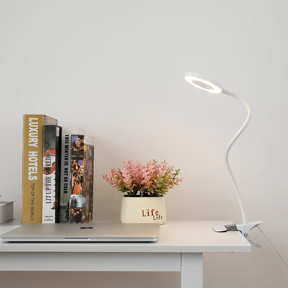 9W Minimalistic Student Desk Lamp - Flexible & Bright