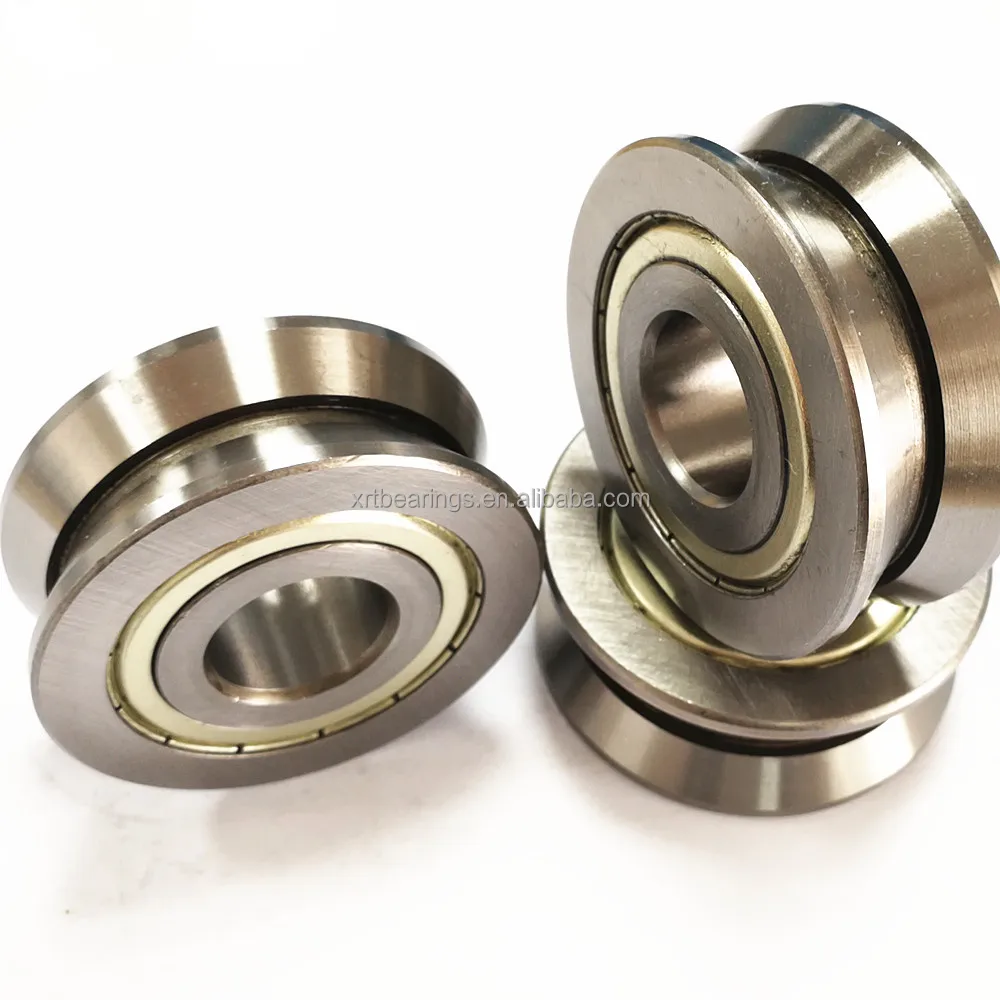 V Groove Guide Wheel Bearing LV201-14-2RS LV202-41ZZ LV203ZZ LV204-57ZZ ...