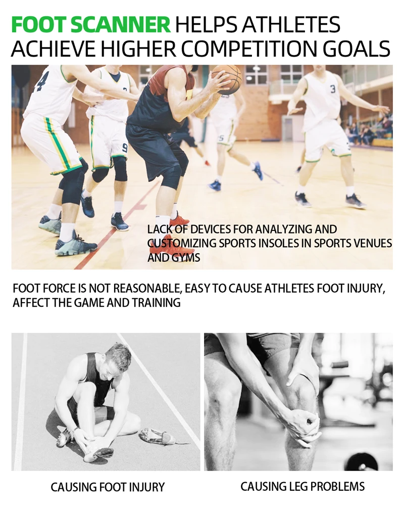 Gait Analysis Foot Scanner Pressure Measurement Shoe Insole Orthotic Ai ...