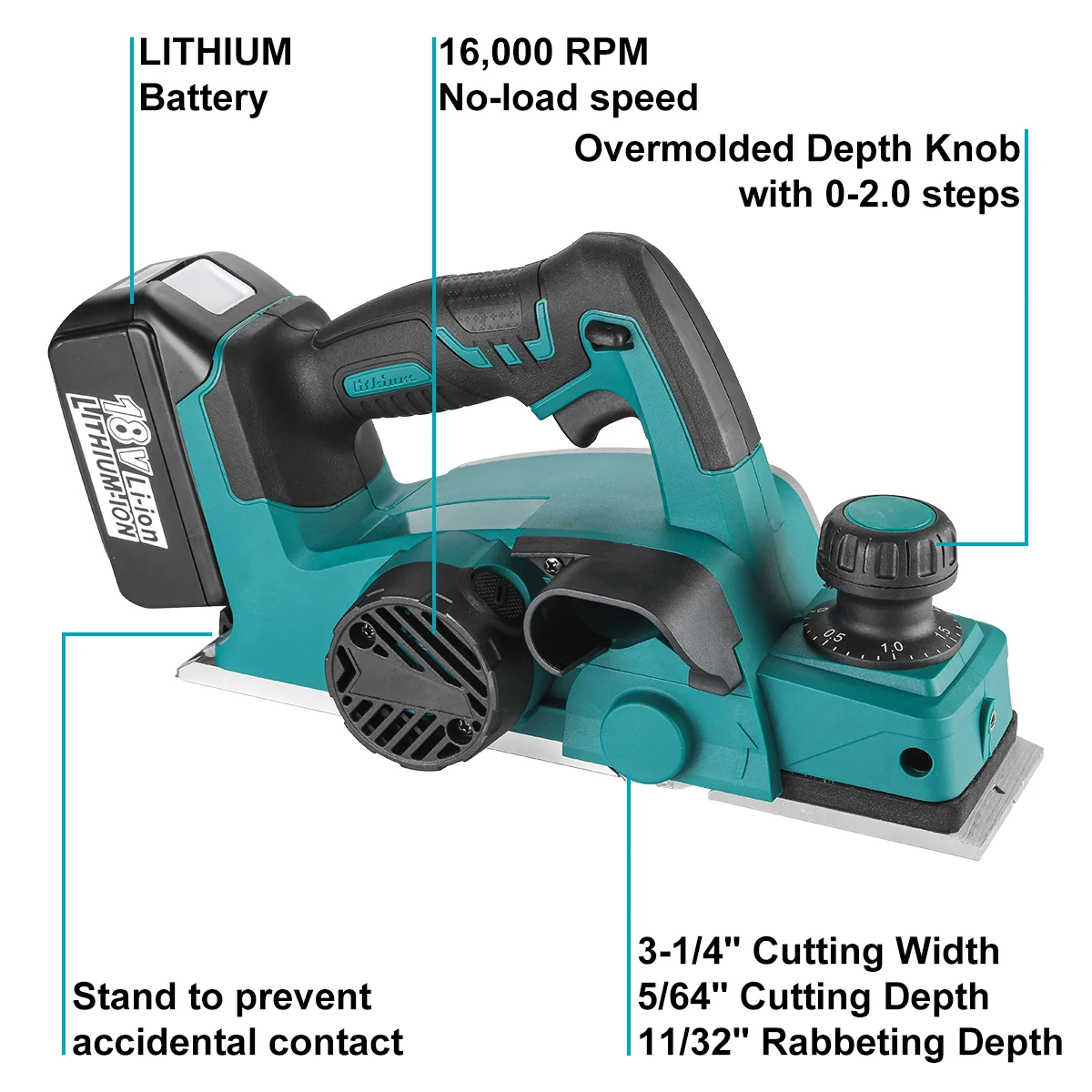 Body Only Table Mini Electric Planer Saw 82mm For Home Decoration ...