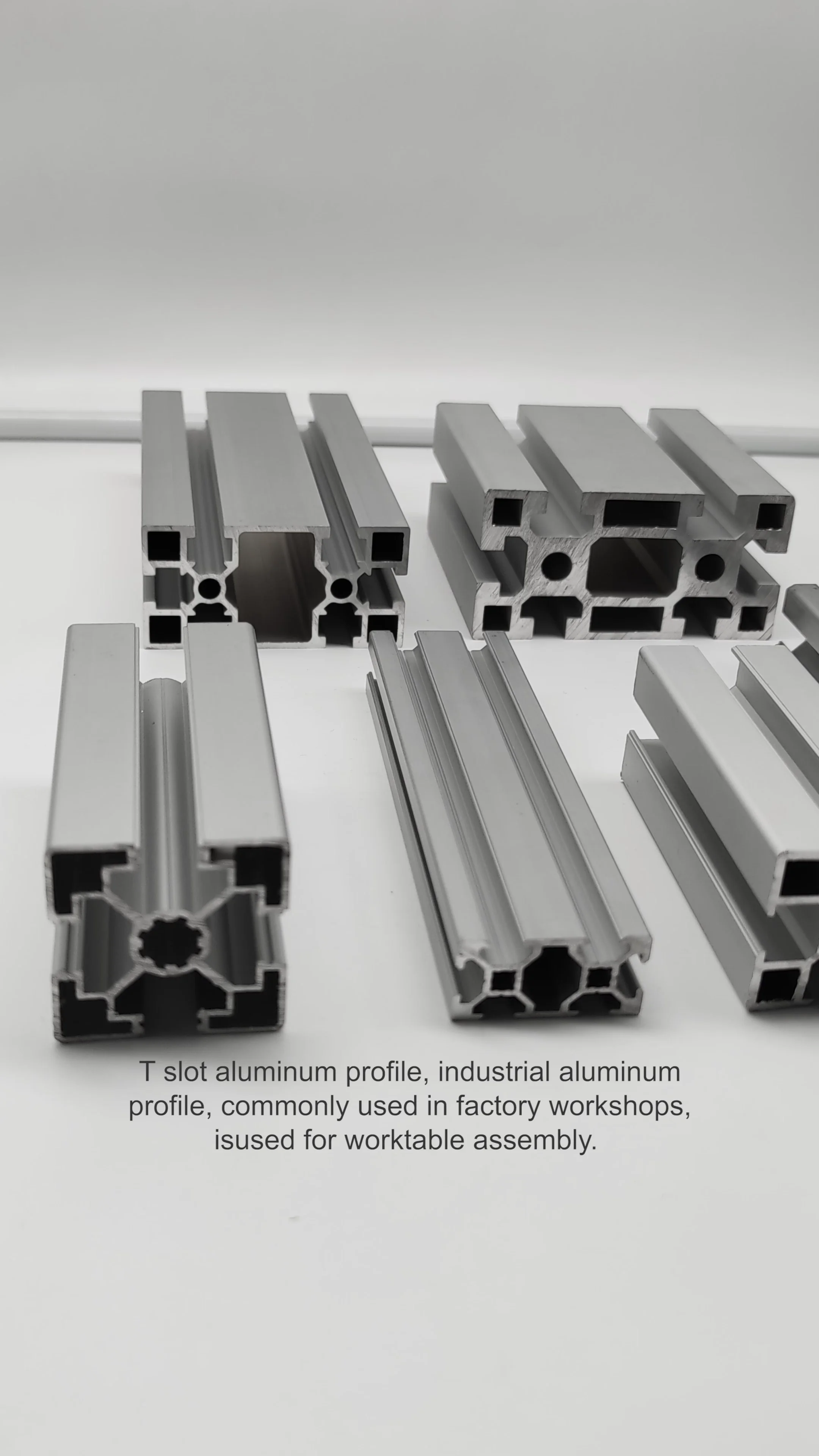 Enclosed Mobile Workbench Workstation Work Table Aluminum Profile Oem ...