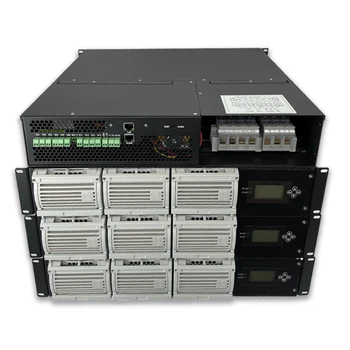 19 Inch Rack Mounted 220v Ac To 48v Dc 150a Telecom Switching Rectifier ...