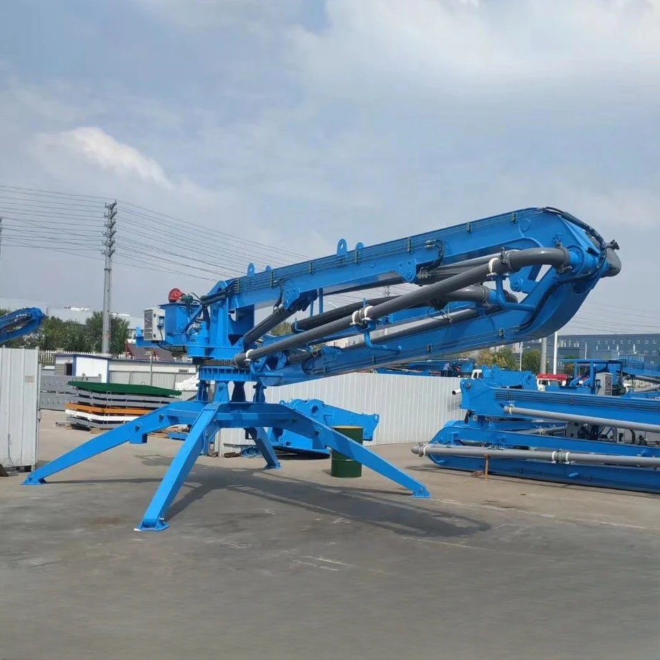 Telescoping Hydraulic Boom Placer Concrete Placing Boom For Sale - Buy ...