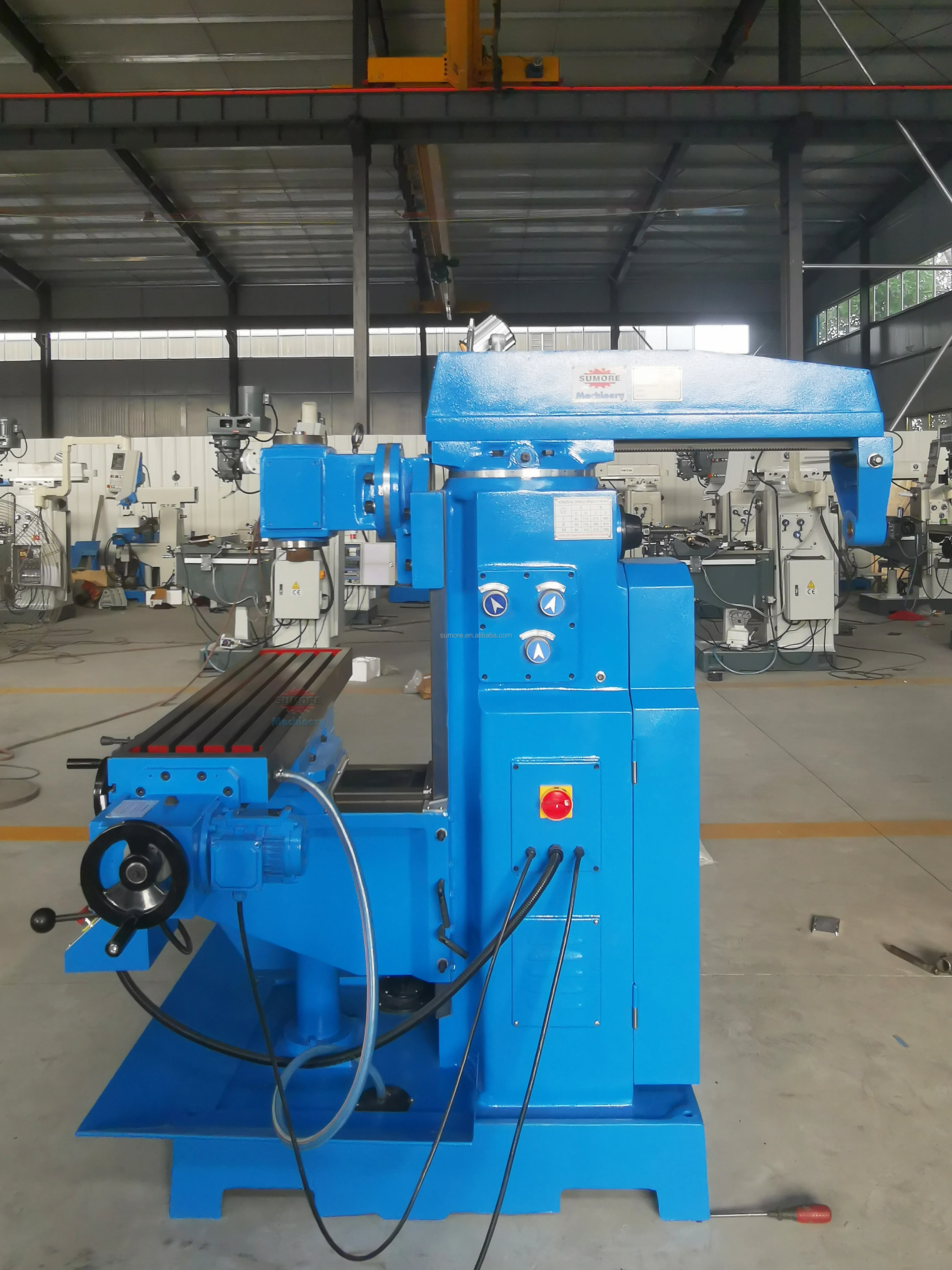 3 Axis Fraiseuse Machines Universal Swivel Head Milling Machine ...