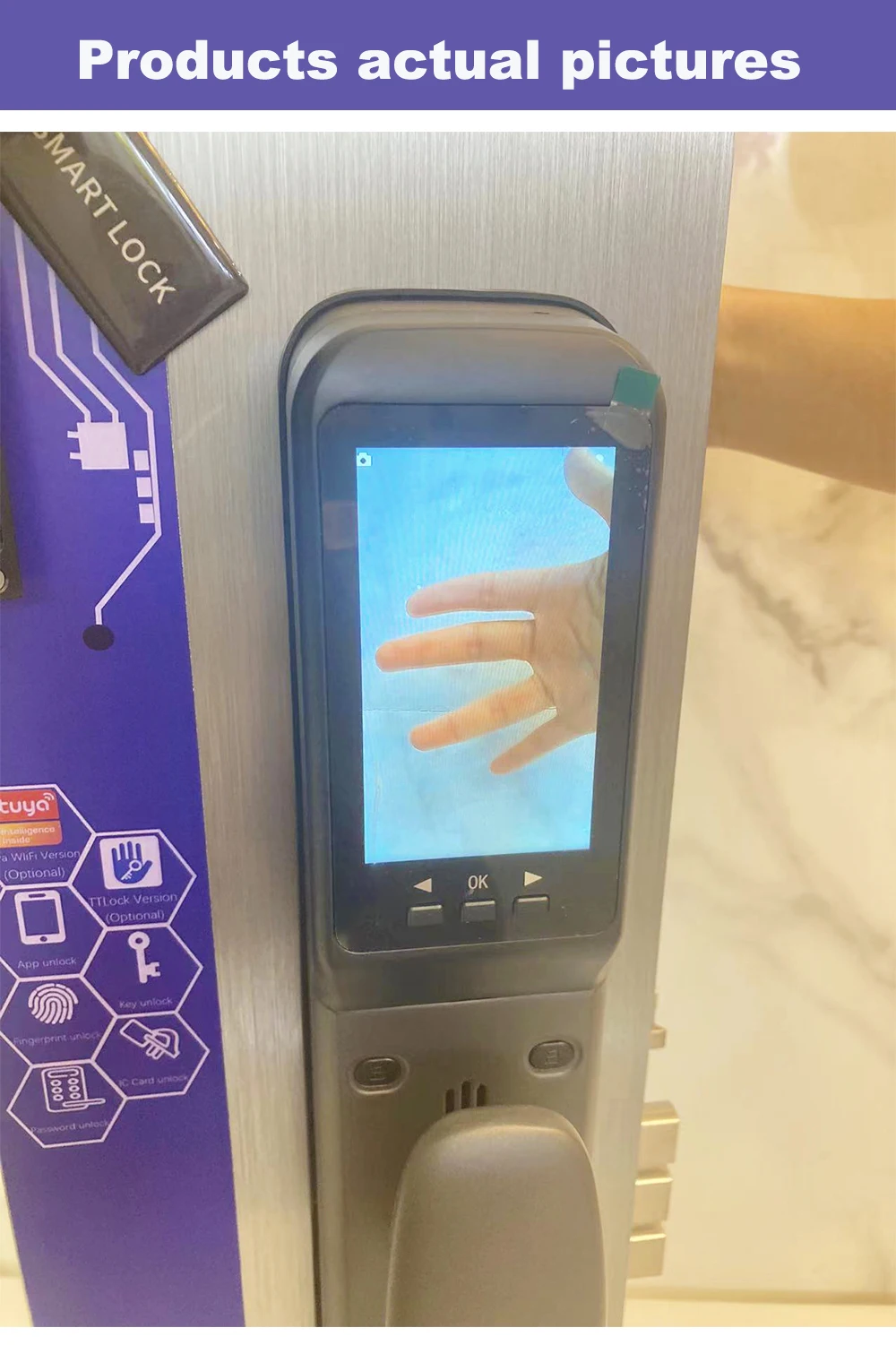 Elock ES263C - Intelligent App CE ROHS Interior Door Lock