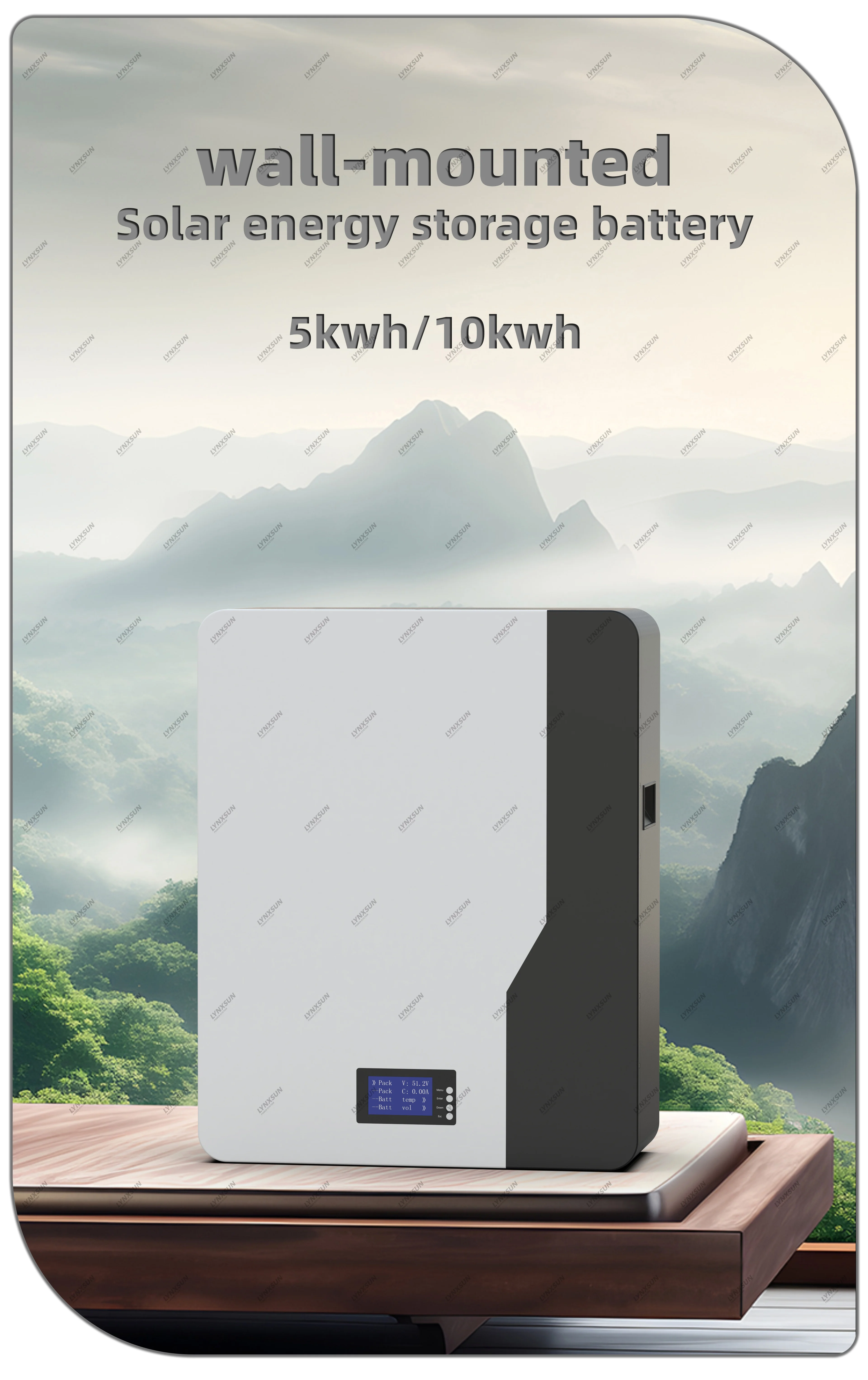 100ah 200ah Lithium Ion Battery For Solar System Wall Mounted Home Solar Energy Storage Battery ...