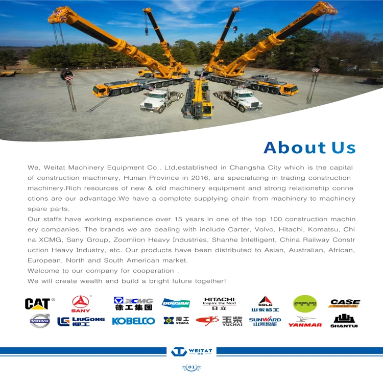 Used 2020 Year 150 Ton Xcmg Xgc150-1 Main Boom 52m Auxiliary Boom 25m ...