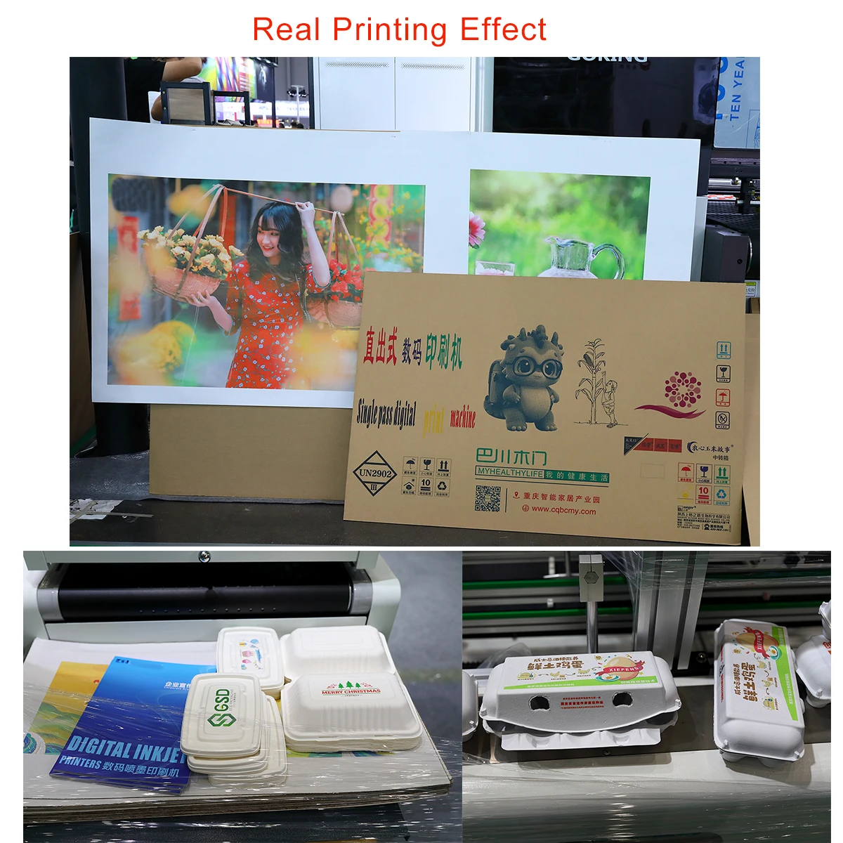 One Single Pass Digital Packaging Printer - Efficient & Versatile
