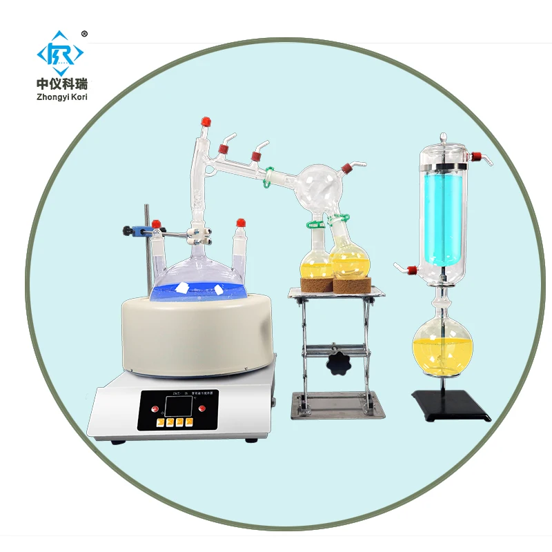 Laboratory Glass Distillation Rotary Evaporator Rotovap 2l - Buy Roto ...