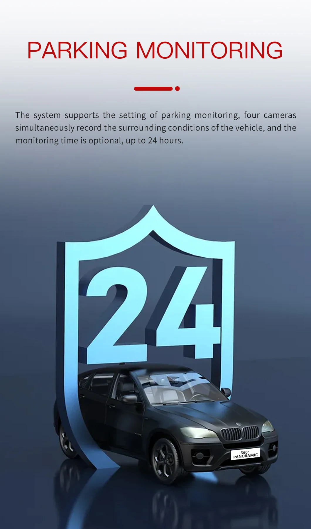 Wemaer T7 360 Car Camera - Superior Night Vision & Security