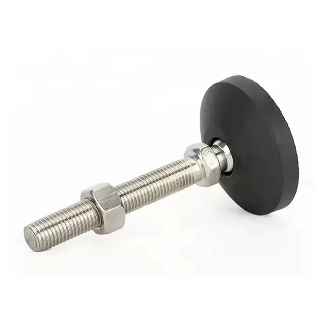 Heavy Duty 50mm M8 M10 M12 Stud Mount Swivel Base Adjustable Furniture ...