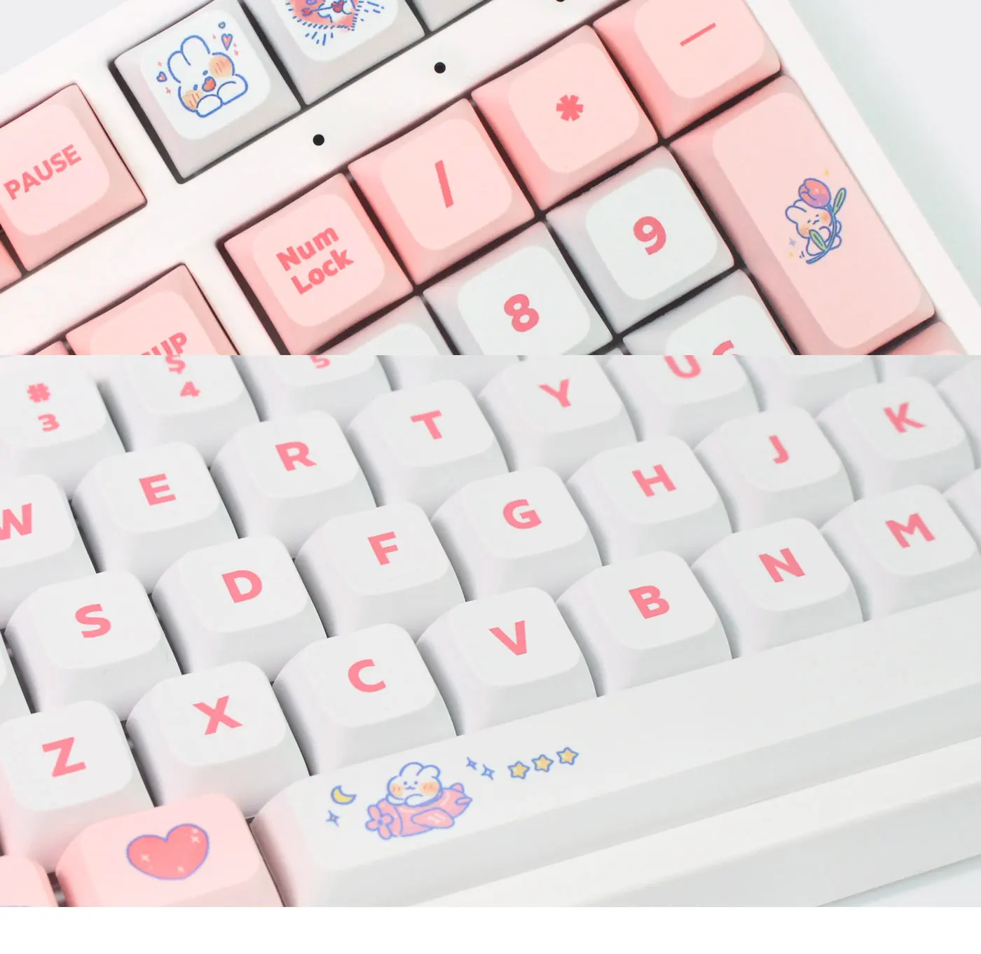 Multi-color Keycaps for Mechanical Keyboard - Cherry Mx Switches