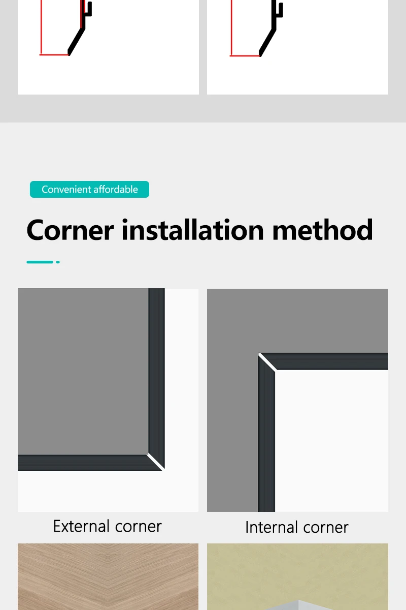 Aluminum Balcony Drip Edge Trim with Weep Holes & Waterproof ...